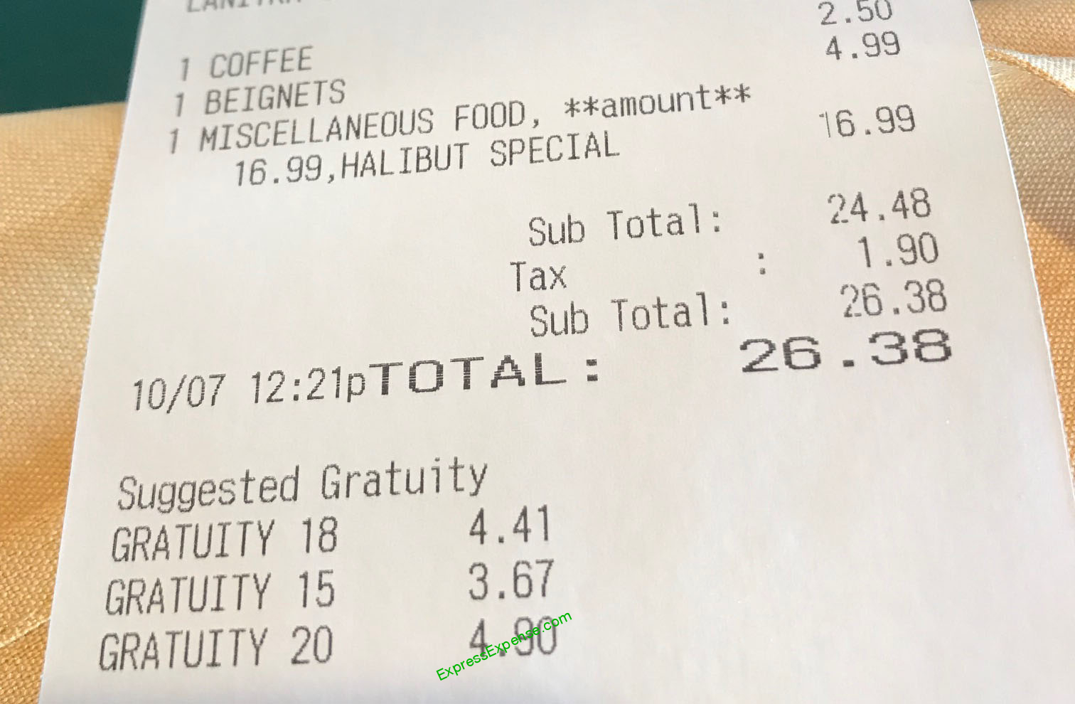 What Your Restaurant Server Won T Tell You About Your Receipt
