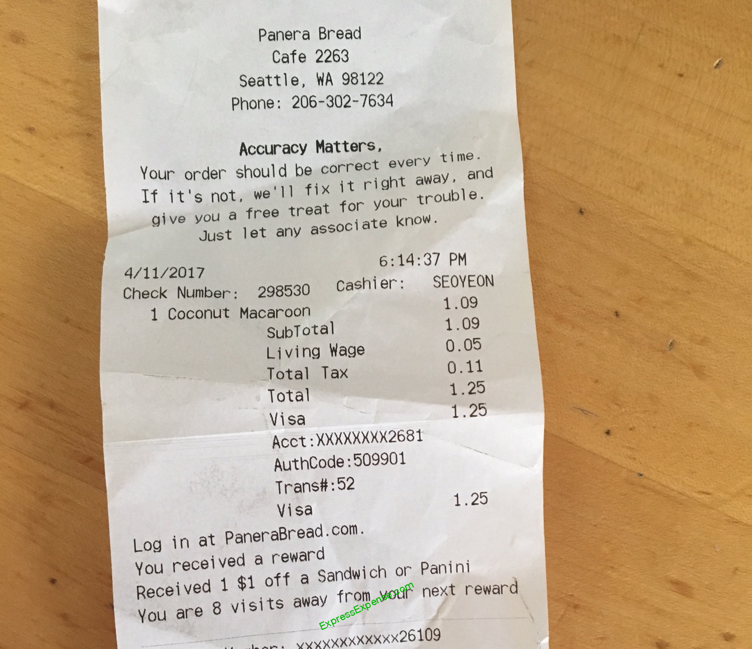 Surcharge On Your Check Working Washington